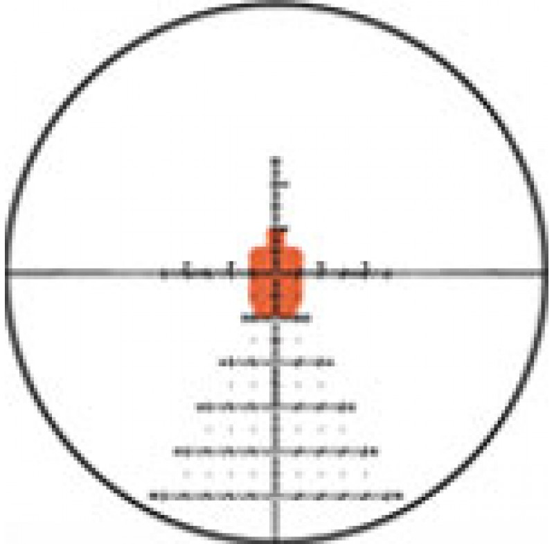 US Optics B-17 3.2-17x50 Digital Red FFP JVCR 1/10 Mil Adj. Riflescope ...