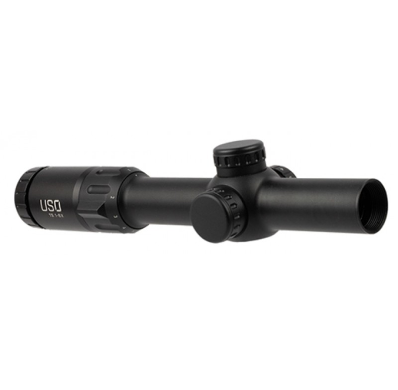 US Optics TS-6X 1-6x24mm 30 mm Tube; Digital Red FFP MS2 Reticle ...